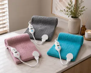PURSONIC Comfort Trio Heating Pad Set Teal - Multicolor
