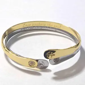 DLORIA Hollywood Sensation Anchor Cuff Bracelet