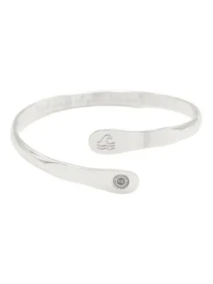 DLORIA Hollywood Sensation Wave Cuff Bracelet - Silver
