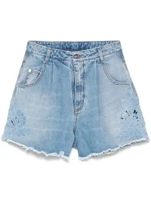 Ermanno Scervino Denim Shorts