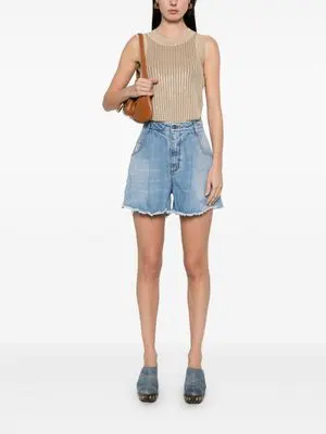 Ermanno Scervino Denim Shorts