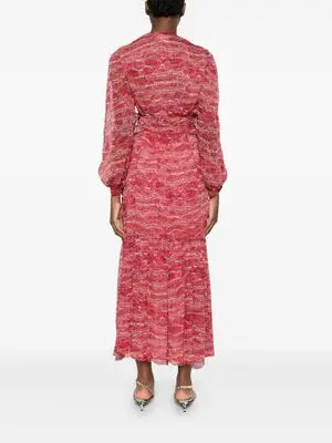 MARANT ETOILE Amara Maxi Dress - Red
