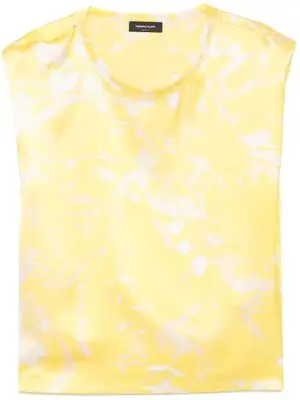 Fabiana Filippi Silk Top - Yellow