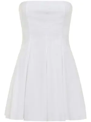 AZLEE Sable Mini Dress - White