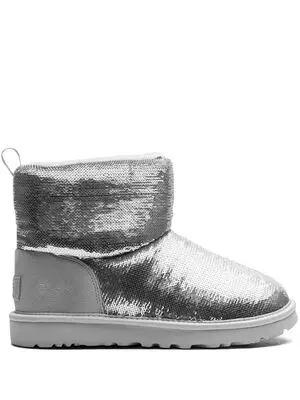 Ugg Silver Tone Shoes For Women