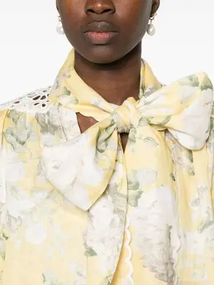 Zimmermann Acacia Linen Mini Dress