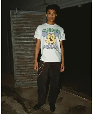 Junk Food Clothing Mickey Wink Flea Market Tee