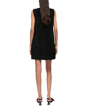 GANNI Stretch Corduroy Mini Dress