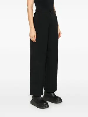 Y3 Wide-leg Trousers - Black