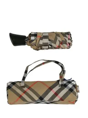 Burberry Check Folding Umbrella