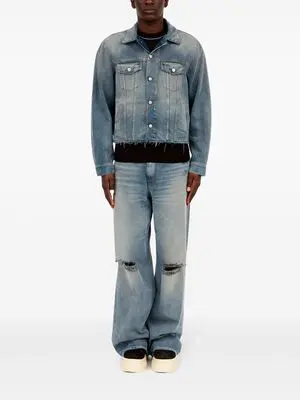 MAISON MARGIELA Cotton Denim Jacket - Blue
