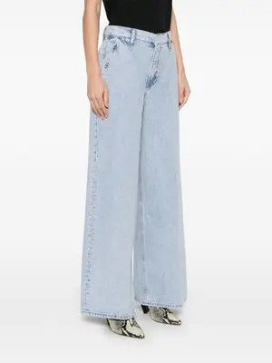 FRAME Wide-leg Jeans