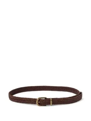 Brunello Cucinelli Leather Belt - Brown