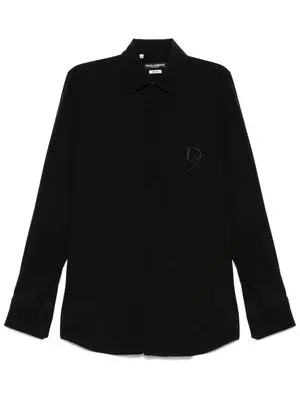 Dolce & Gabbana Logo-embroidered Shirt