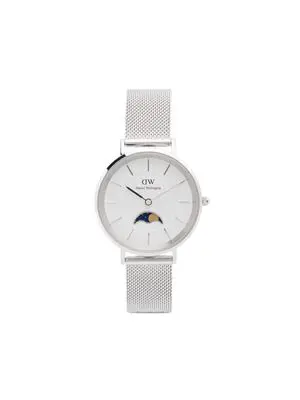 DANIEL WELLINGTON Petite Moonphase 32mm - White