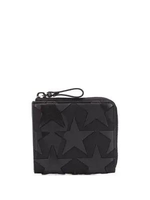 Valentino Garavani Camouflage Star Patch Wallet - Black