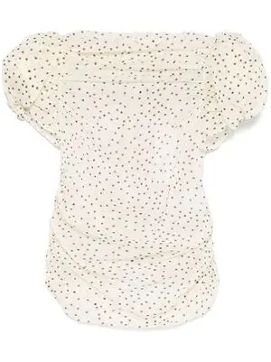 Magda Butrym Polka Dot Blouse