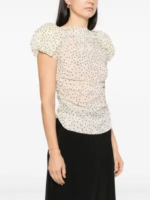 Magda Butrym Polka Dot Blouse