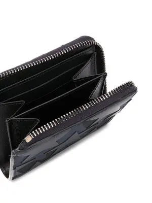 Valentino Garavani Camouflage Star Patch Wallet - Blue