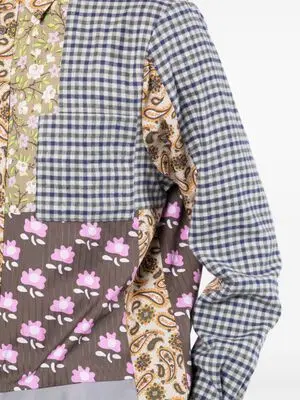 Alexander McQueen Patchwork-design Shirt