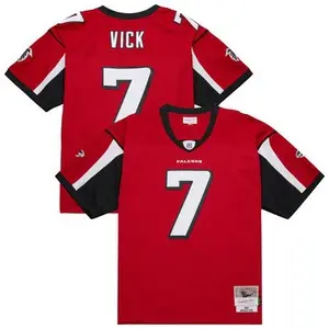 Mitchell & Ness Michael Vick Atlanta Falcons 2003 Legacy Replica Jersey - Red