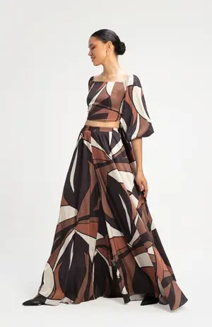 DIARRABLU Jant Wide-leg Pants - Chiado Rust