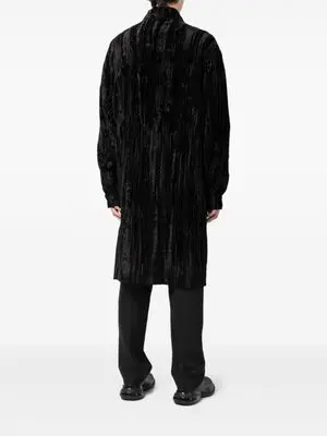 EDWARD CRUTCHLEY Velvet Tailored Coat
