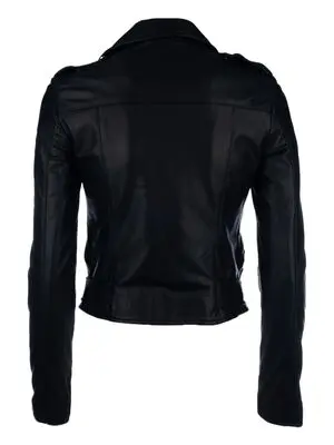 GIOCASTA Zip-down Biker Jacket