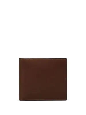 Thom Browne Bi-fold Leather Wallet - Brown