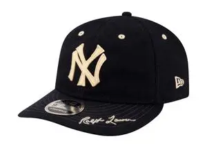New Era X Ralph Lauren Retro Crown Snapback Cap - Navy Blue