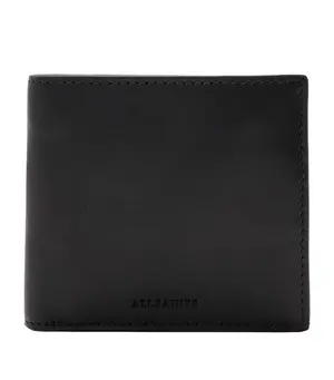 ALLSAINTS Calfskin Delph Bifold Wallet - Black