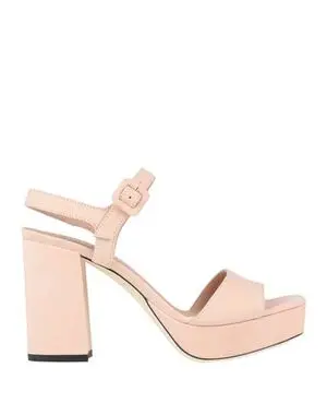 Pollini Round Toe Sandals For Women