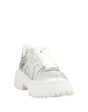 Hogan Patent-effect Textile Low-top Sneakers