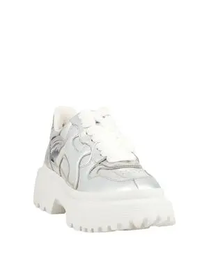Hogan Patent-effect Textile Low-top Sneakers
