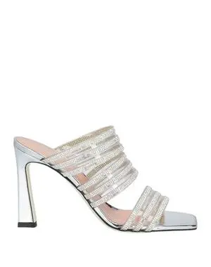 POLLINI Sandals In Pvc And Polyvinyl Chloride