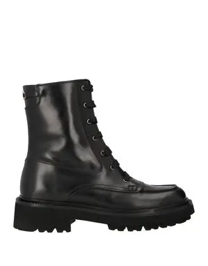 FERRAGAMO Calfskin Ankle Boots - Black