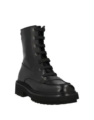 FERRAGAMO Calfskin Ankle Boots - Black