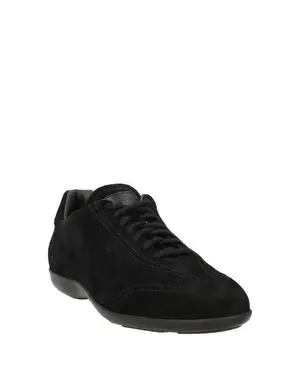 Santoni Leather Sneakers - Black