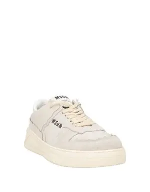 MSGM Leather Low-top Sneakers