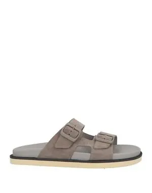 Hogan Leather Technical Sandals