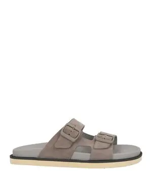 Hogan Leather Technical Sandals