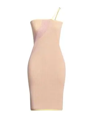 Gcds Mini Knit One-shoulder Dress