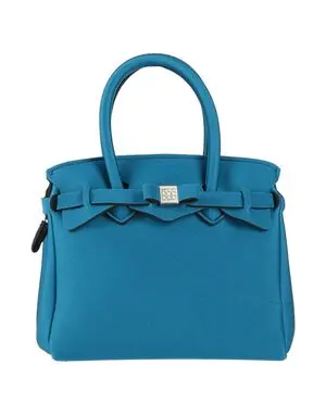Save My Bag Handbag In Polyamide And Elastane - Blue