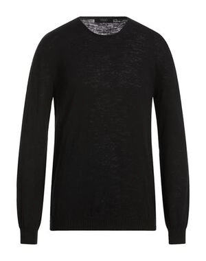 Liu Jo Crewneck Knit Cotton-linen Sweater - Black