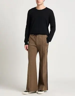 Liu Jo Crewneck Knit Cotton-linen Sweater - Black