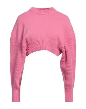 Alexander McQueen Knitted Sweater - Fuchsia