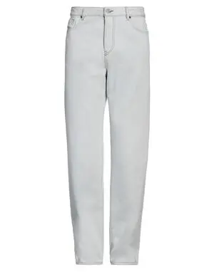 DIESEL® Straight-leg Jeans With Leather Trims