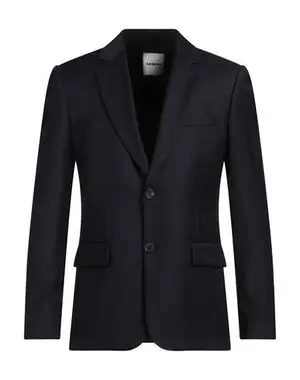 Sandro Blazer Midnight Size Wool - Blue
