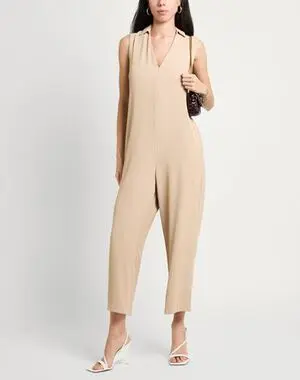 PLEASE Crepe Sleeveless Jumpsuit