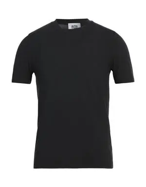 Alpha Studio T-shirt Size Cotton, Elastane - Black